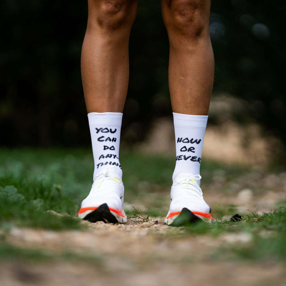 THE BEST WHITE - RUNNING SOCKS